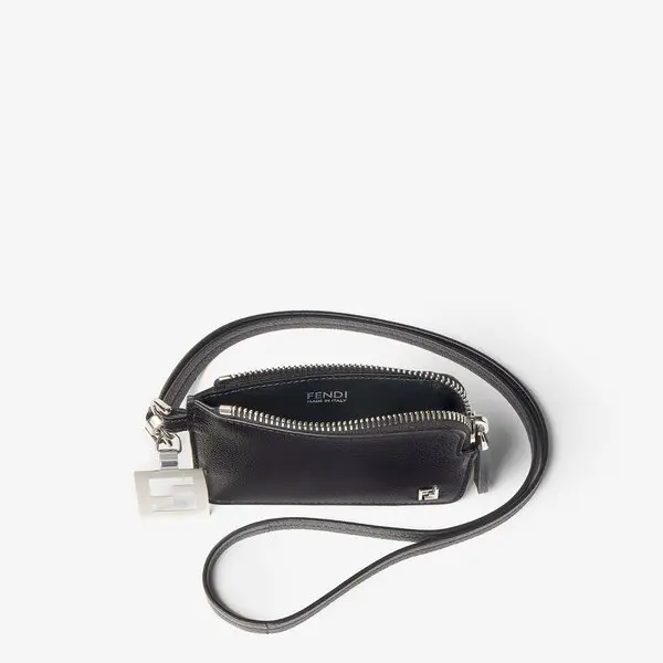 Fendi Ff Card Holder - Black
