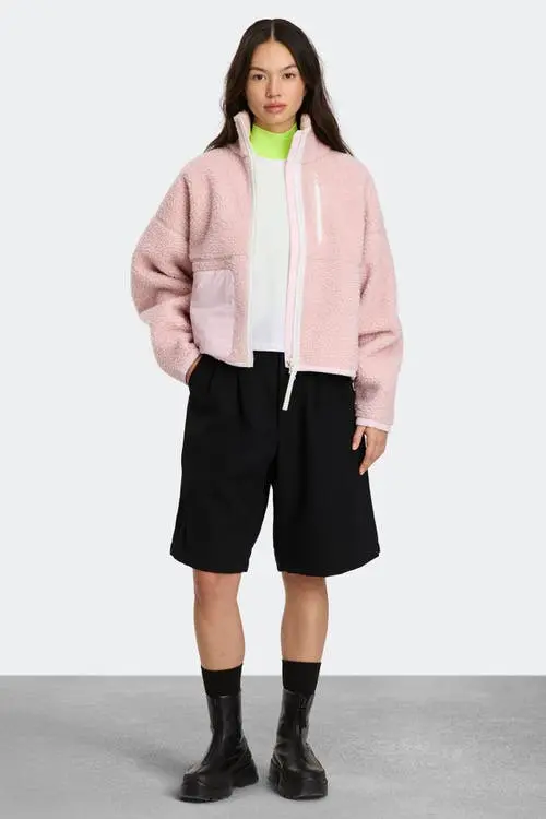 Canada Goose Simcoe Zip Up Fleece Jacket White Disc