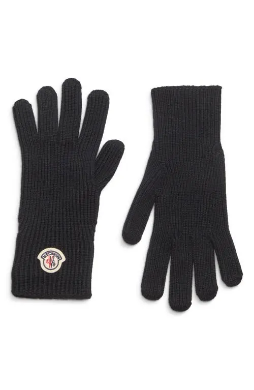 Moncler Virgin Wool Gloves