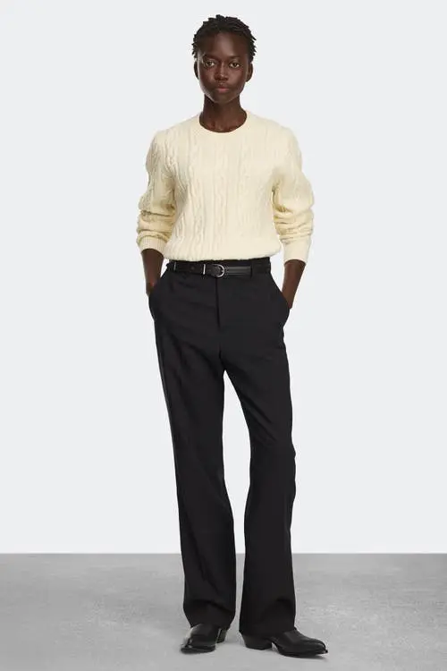 Canada Goose Habel Knit Crew - Bone