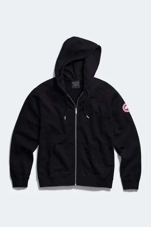 Canada Goose Loon Full Zip Hoodie - Black