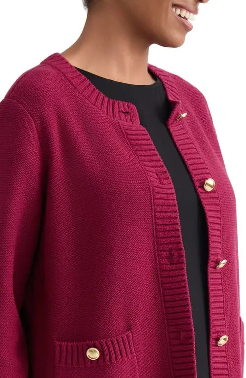 Jones New York Pocket Cardigan
