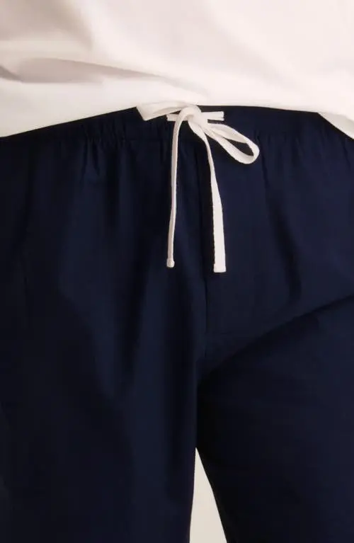 PETITE PLUME Cotton Poplin Pajama Pants