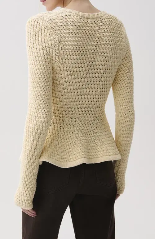 PISTOLA Elina Open-stitched Cardigan