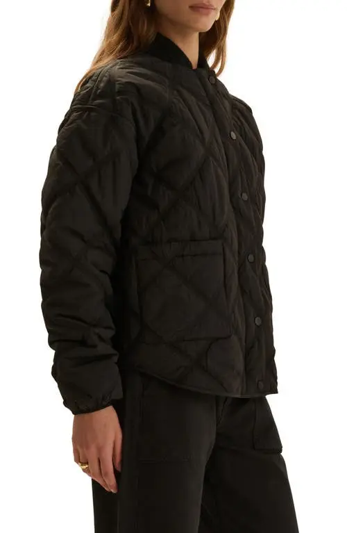 FAVORITE DAUGHTER Take A Stroll Quilted Jacket