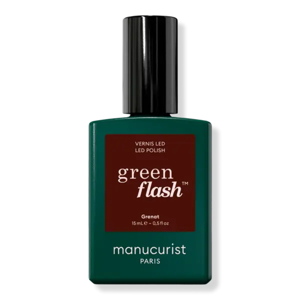 MANUCURIST Green Flash Led Gel Nail Polish, Non-toxic Nail Polish