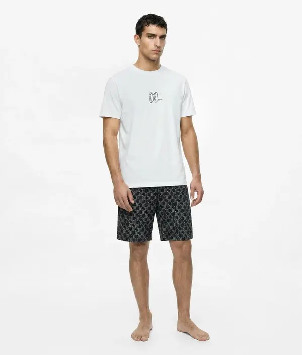 Karl Lagerfeld Monogram Pajama T-shirt