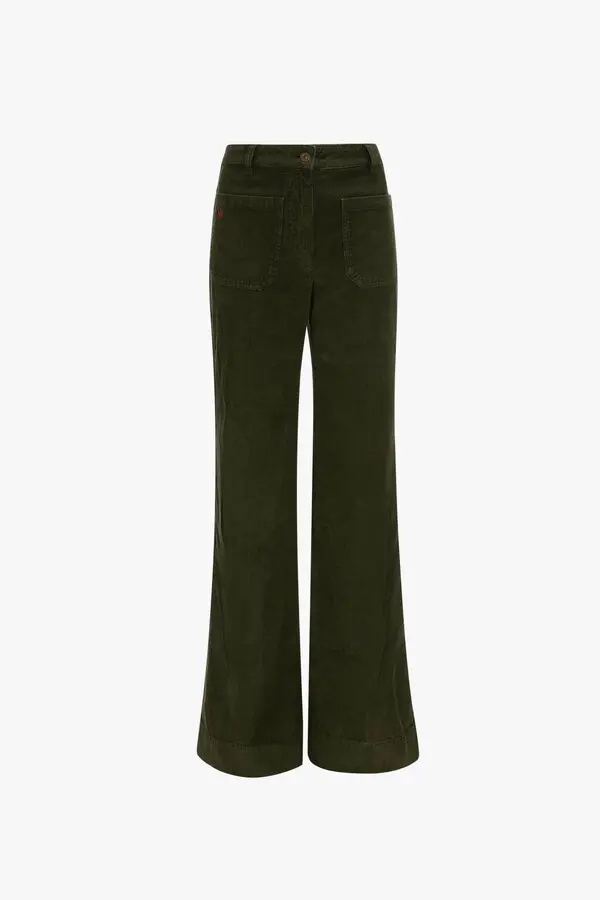 Victoria Beckham Alina Corduroy Jean