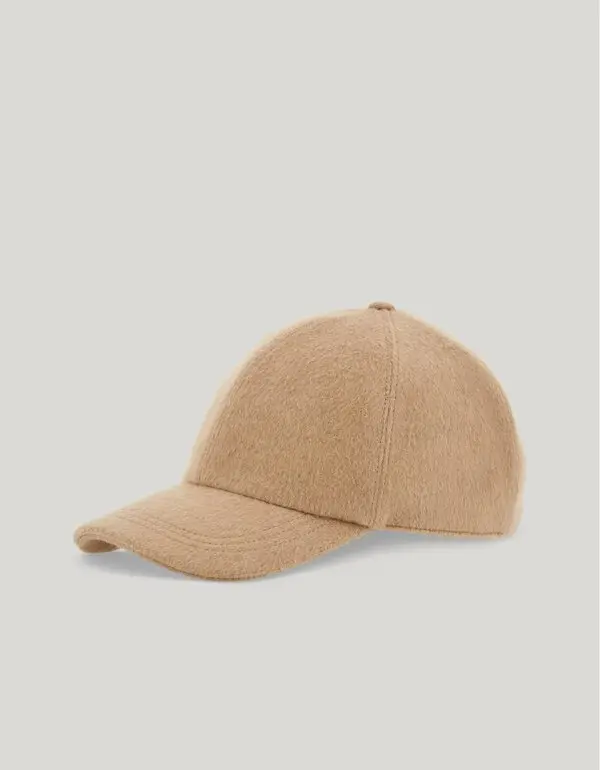 Canali Pure Cashmere Baseball Cap