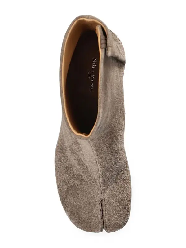 MAISON MARGIELA Tabi 80 Booties In Suede Leather