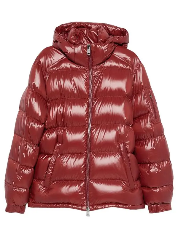Herno Glossy-effect Down Jacket With Hood