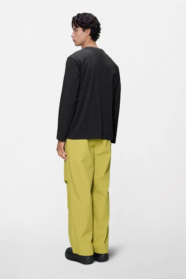Rains Classic Long Sleeve T-shirt - Black