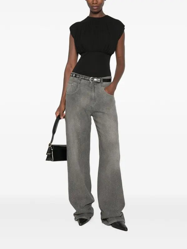 Ermanno Scervino Denim Baggy Jeans