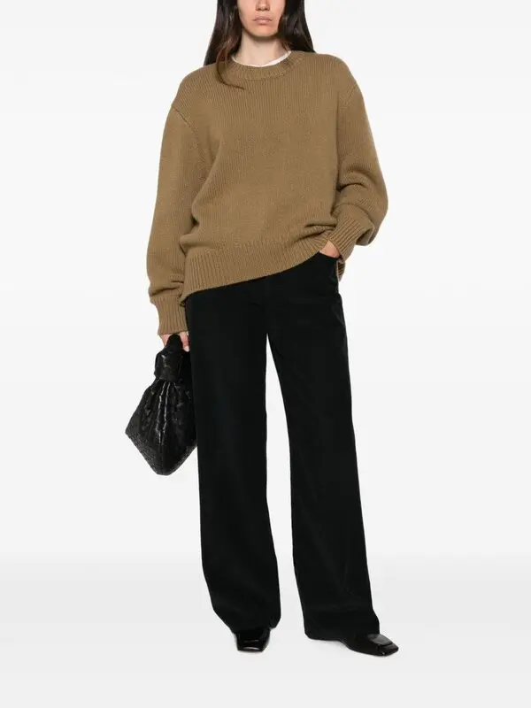 THE ROW Eglitta Velvet Trousers