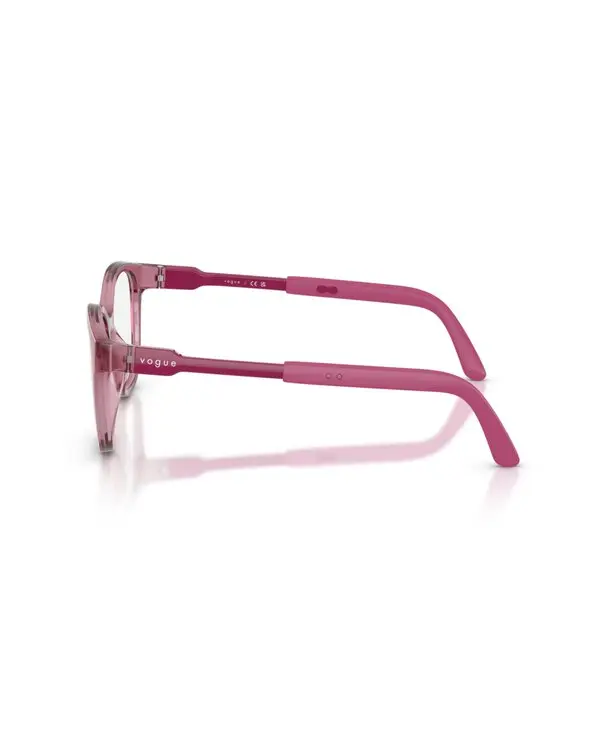 VOGUE EYEWEAR Child Eyeglasses - Transparent Dark Rose