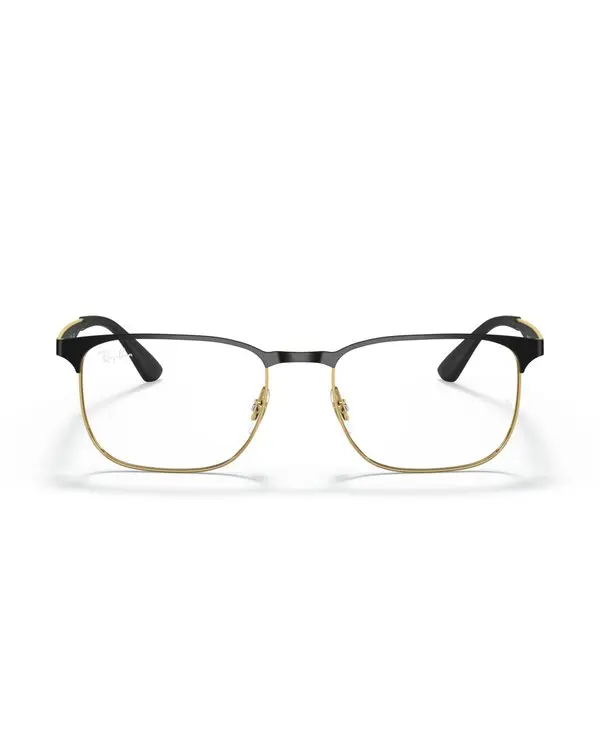 Ray-ban Eyeglasses - Black On Silver