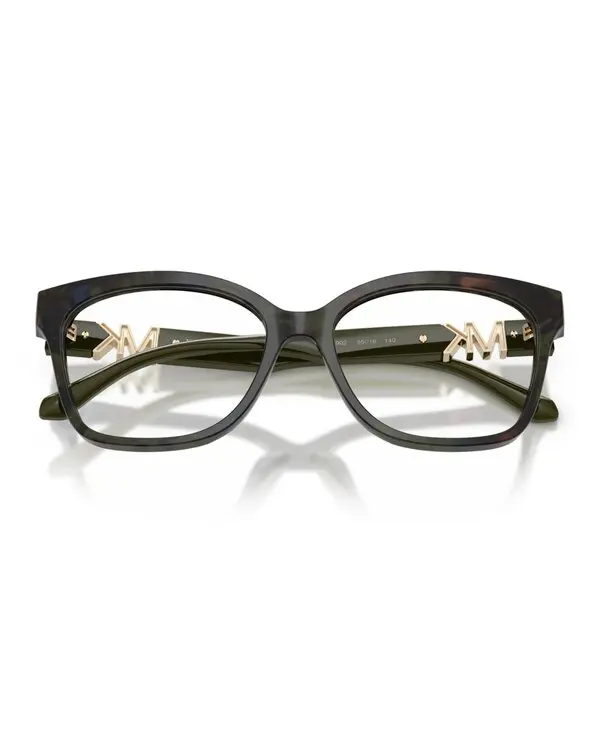 Michael Kors Topanga Eyeglasses - Olive Camo Tortoise
