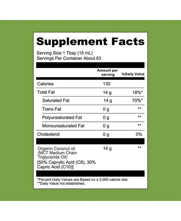 LEFT COAST PERFORMANCE Coconut Mct Oil