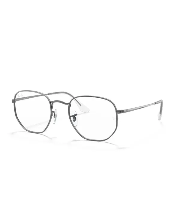 Ray-ban Hexagonal Optics Eyeglasses - Gunmetal