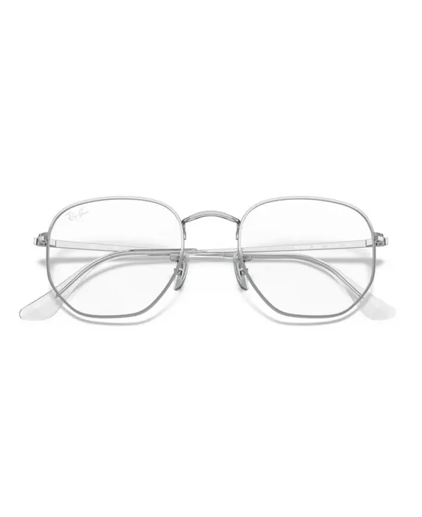 Ray-ban Hexagonal Optics Eyeglasses - Silver