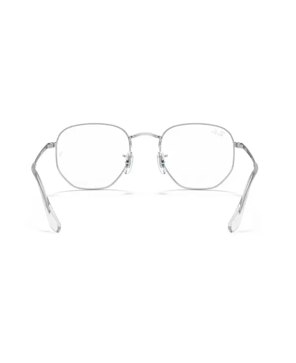 Ray-ban Hexagonal Optics Eyeglasses - Silver
