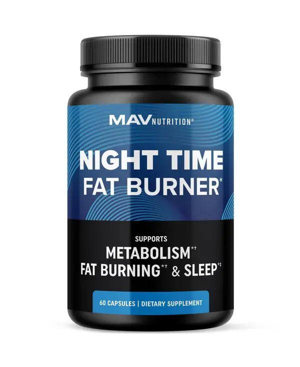 MAV NUTRITION Night Time Fat Burner Sleep Aid - No Color