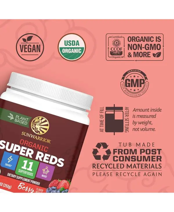 SUNWARRIOR 11 Superfoods With Beet Root