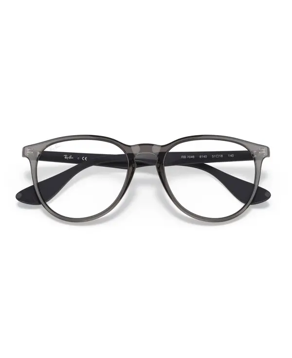 Ray-ban Erika Optics Eyeglasses - Transparent Gray