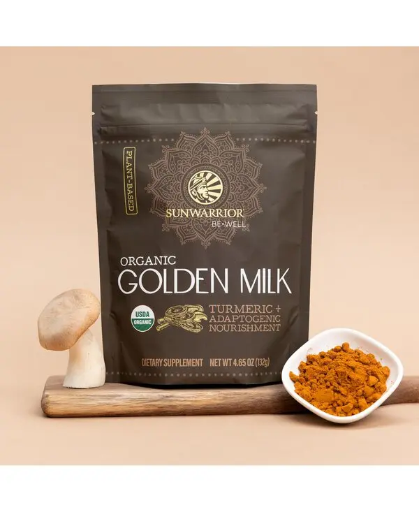 SUNWARRIOR Be Well Golden Milk Powder