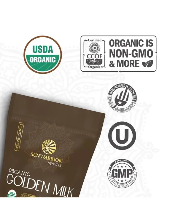 SUNWARRIOR Be Well Golden Milk Powder