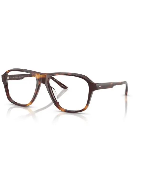 Oliver Spencer 1978rx Eyeglasses - Dark Mahogany