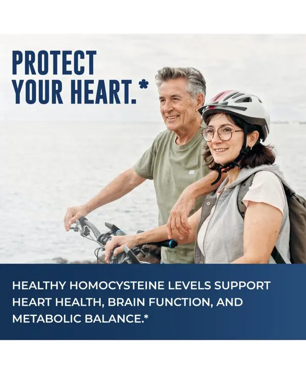 LEFT COAST PERFORMANCE Homocysteine Support Capsules With Methylated B Complex Vitamins And Tmg