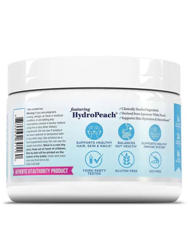 VITAUTHORITY Colostrum Collagen Peptide Protein Powder