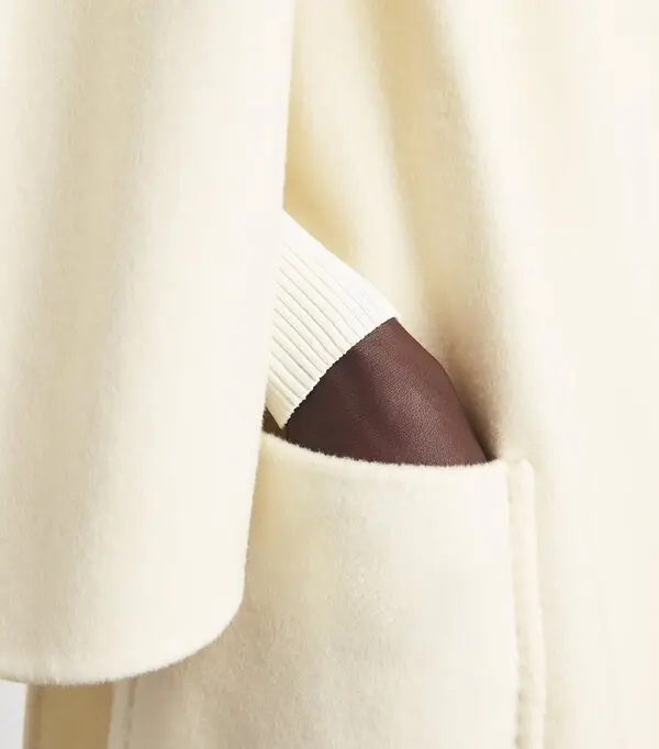 WOLK MORAIS Cashmere Belted Inverness Coat