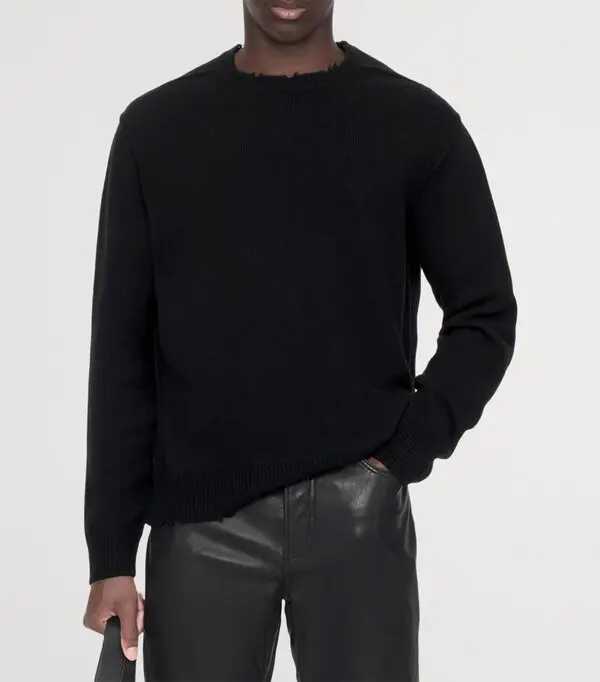 ALLSAINTS Wool-blend Remus Crew-neck Sweater