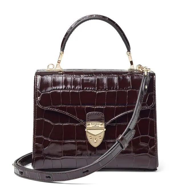 ASPINAL OF LONDON Midi Mayfair Top-handle Bag