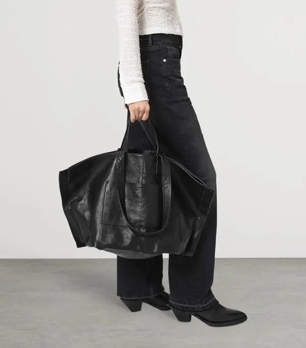 ALLSAINTS Leather Lutece Tote Bag
