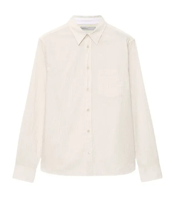 ALLSAINTS Organic Cotton Stripe Judd Shirt