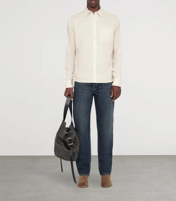 ALLSAINTS Organic Cotton Stripe Judd Shirt