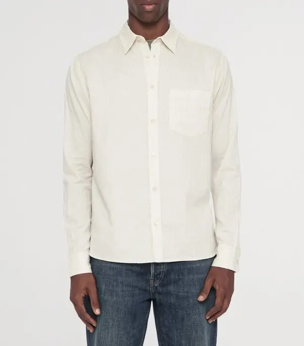 ALLSAINTS Organic Cotton Stripe Judd Shirt