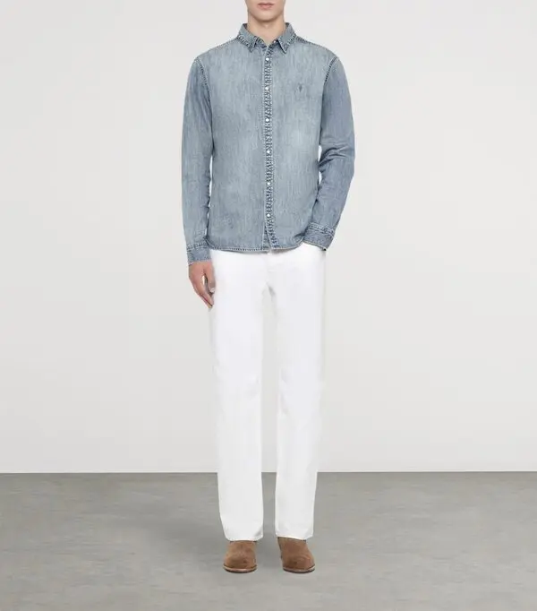 ALLSAINTS Denim Gleason Shirt