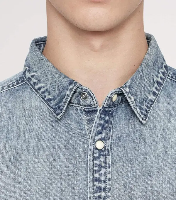 ALLSAINTS Denim Gleason Shirt