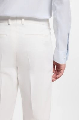 BOSS Slim-fit Cotton-blend Pants