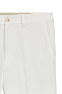 BOSS Slim-fit Cotton-blend Pants