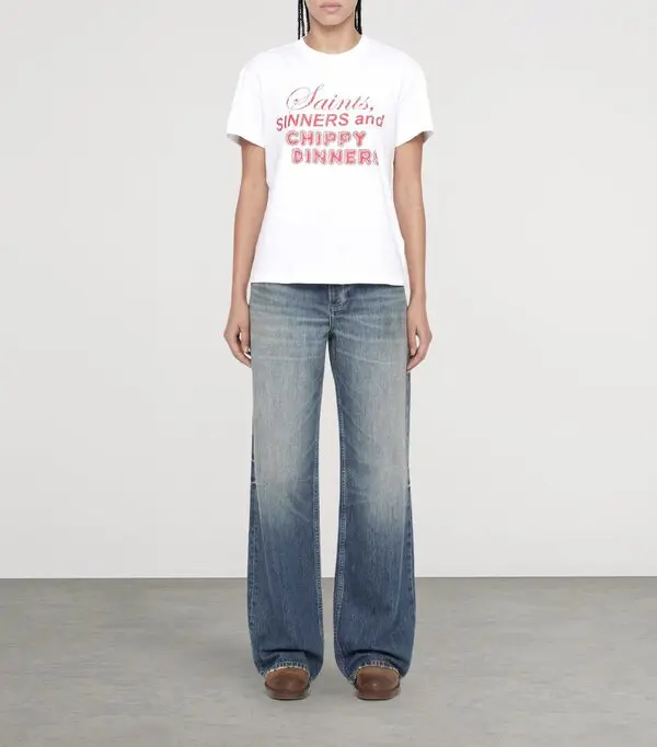 ALLSAINTS Cotton Chippy Addi T-shirt