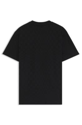 BOSS Porsche X Cotton T-shirt With Pasha Pattern