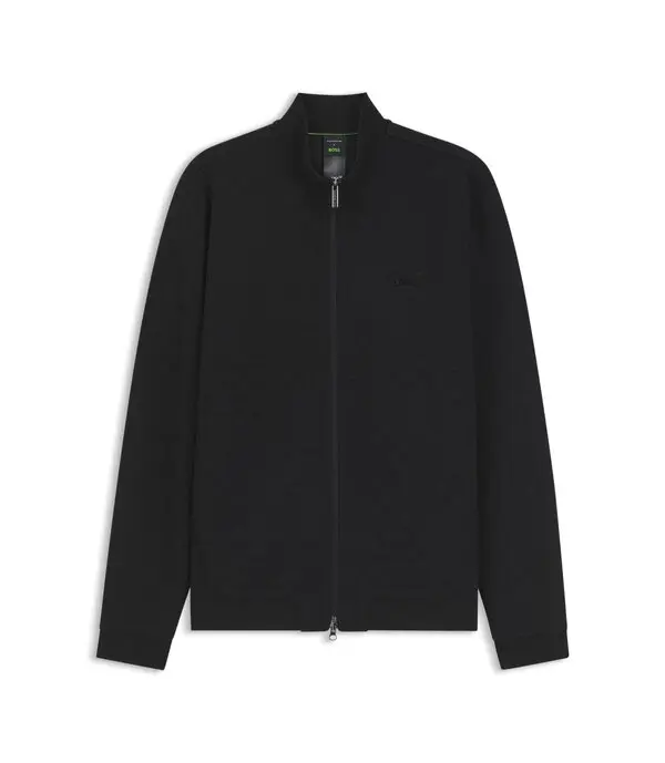 BOSS Porsche X Zip-up Sweatshirt With Pasha-check Jacquard
