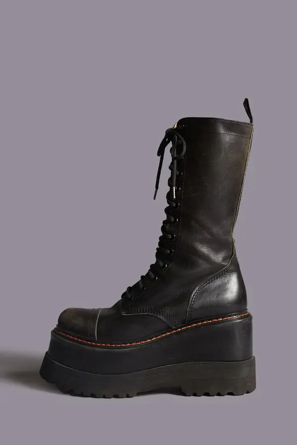 R13 Medium Jump Boot - Black