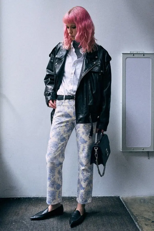 R13 Boyfriend Jean - Dustbloom Indigo
