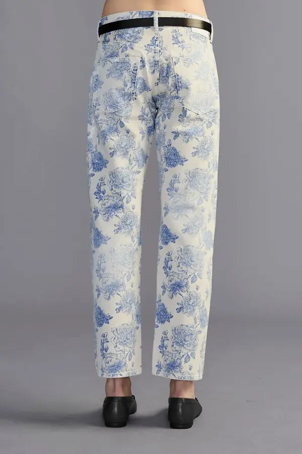 R13 Boyfriend Jean - Dustbloom Indigo